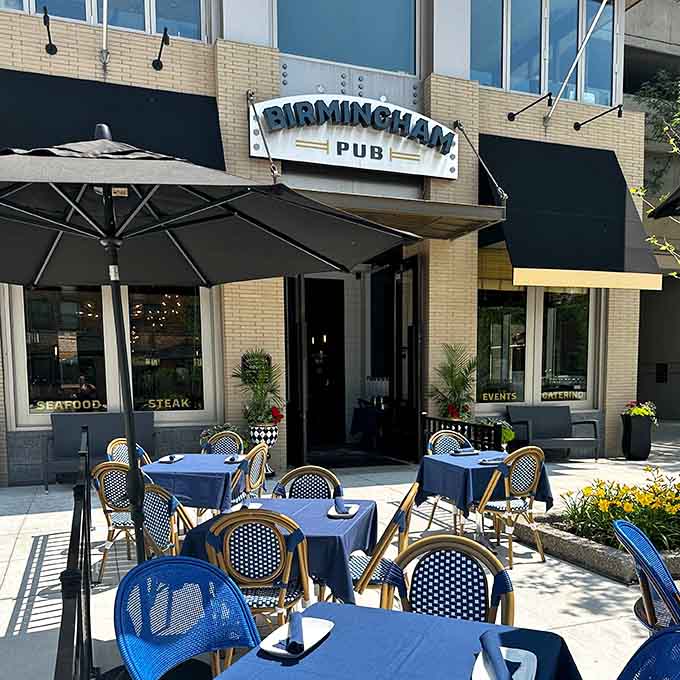 The Birmingham 8 Theatre's dazzling marquee promises not just movies but experiences, a cultural landmark that's witnessed countless first dates.