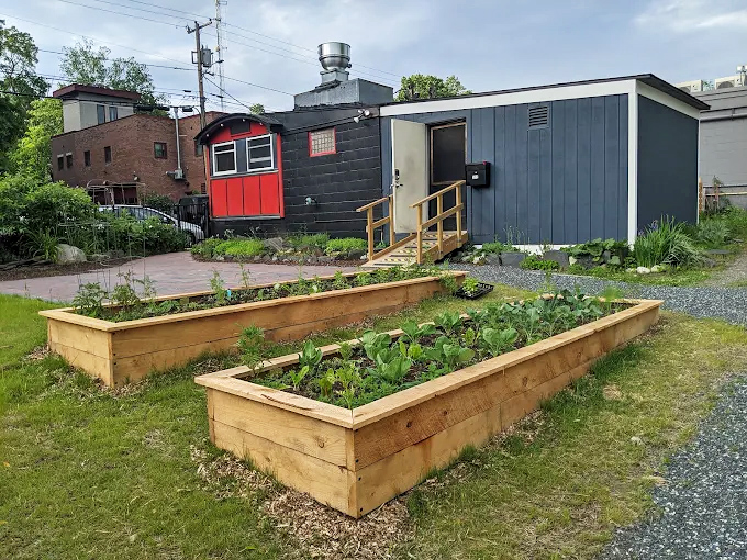 The restaurant's garden beds showcase their commitment to ultra-fresh ingredients &ndash; some herbs make it from soil to plate in under an hour.