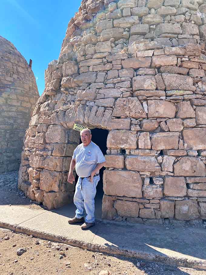 Standing in the doorway of history makes for a pretty great photo op and an even better story to tell later.