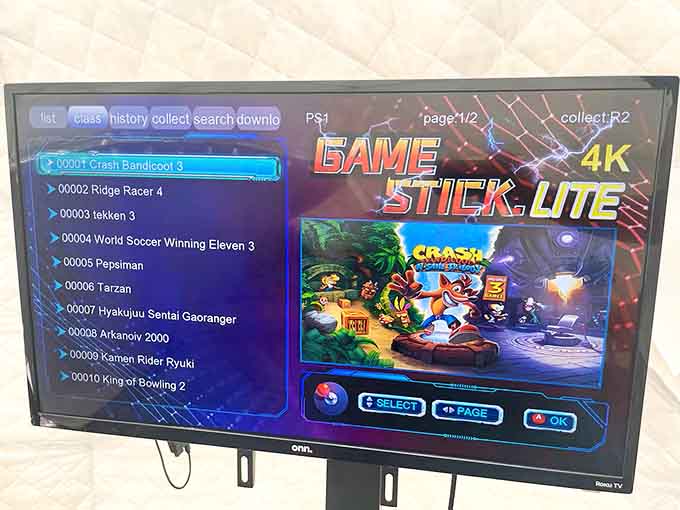 Retro gaming console loaded with classics, because sometimes the best entertainment comes from 1990s graphics and simple gameplay.