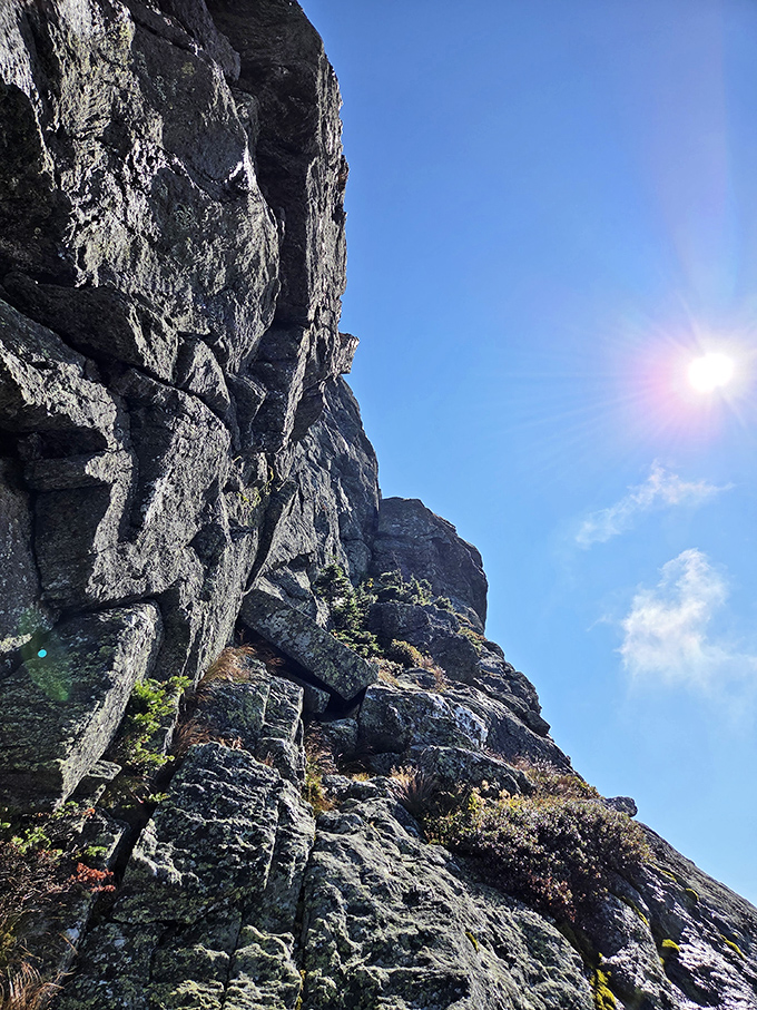 These imposing rock faces have been perfecting their stern expressions for millions of years &ndash; the original stone-faced bouncers.