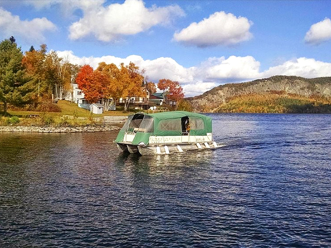 Autumn's golden hour at Moosehead – when cabins nestled along the shore become the most enviable real estate in Maine.