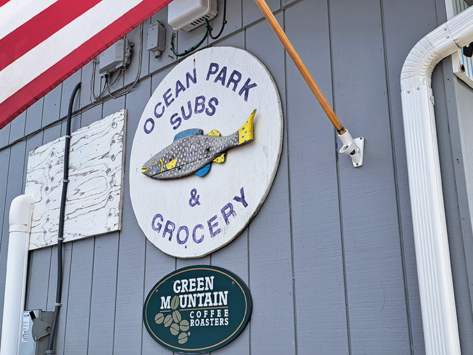 Ocean Park Subs & Grocery wears its local charm proudly, promising famous sandwiches and the kind of coffee that makes mornings worthwhile.