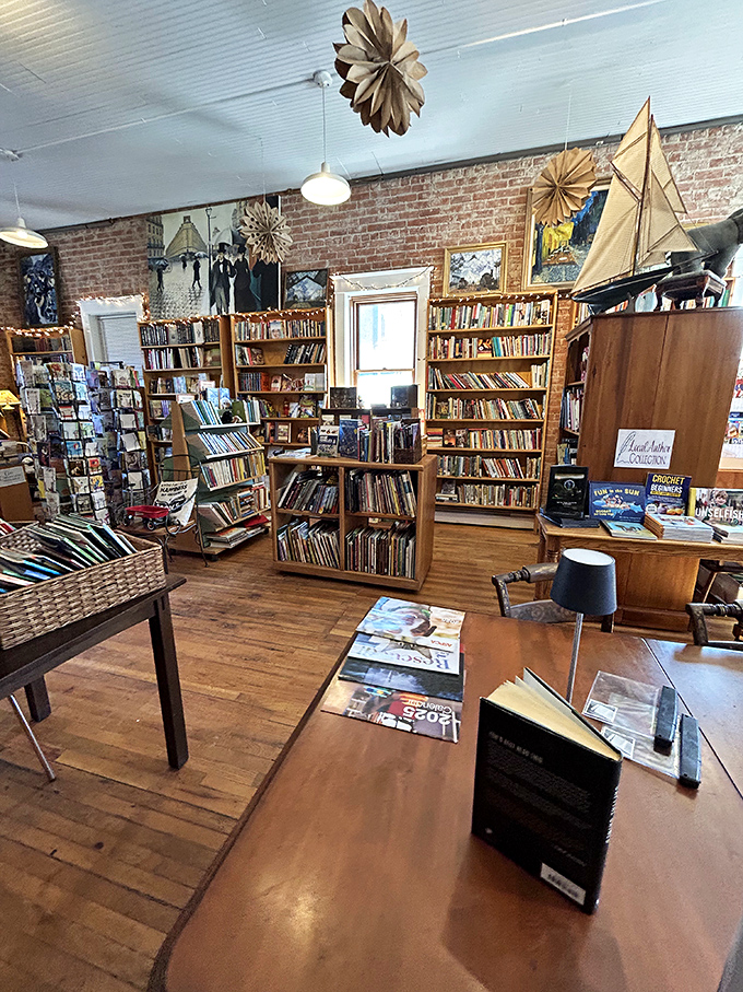 Sunlight dances across wooden floors that have supported countless readers on their quests to find literary treasures and quiet moments.