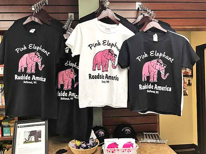 Take home your own piece of Pinkie with merchandise that lets you share your elephant encounter with everyone you meet.