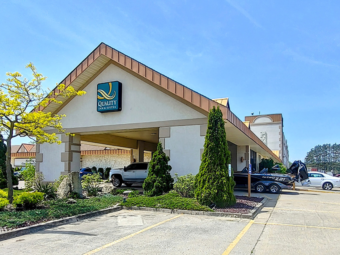 Quality Inn & Suites offers comfortable accommodations for Escanaba explorers, providing a convenient base for Upper Peninsula adventures.