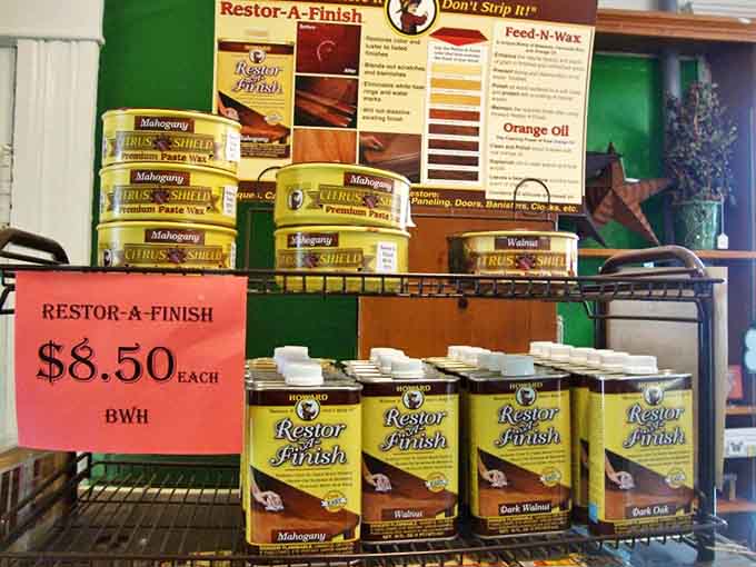 DIY enthusiasts flock to these restoration products, perfect for breathing new life into vintage furniture finds and family heirlooms.