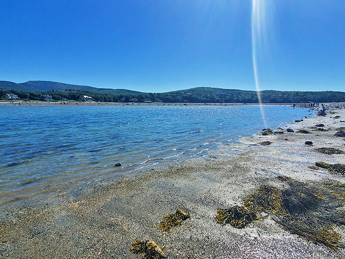 The ever-changing shoreline offers a twice-daily reminder that Mother Nature calls the shots around here.
