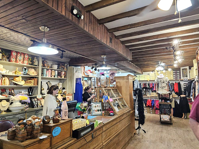 The gift shop offers treasures from t-shirts to trinkets, letting visitors take home a piece of the Wild West.