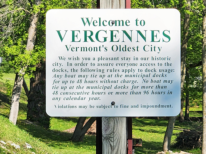 Vermont's Oldest City proclaims the welcome sign, a humble introduction to a place that's been charming visitors since 1766.