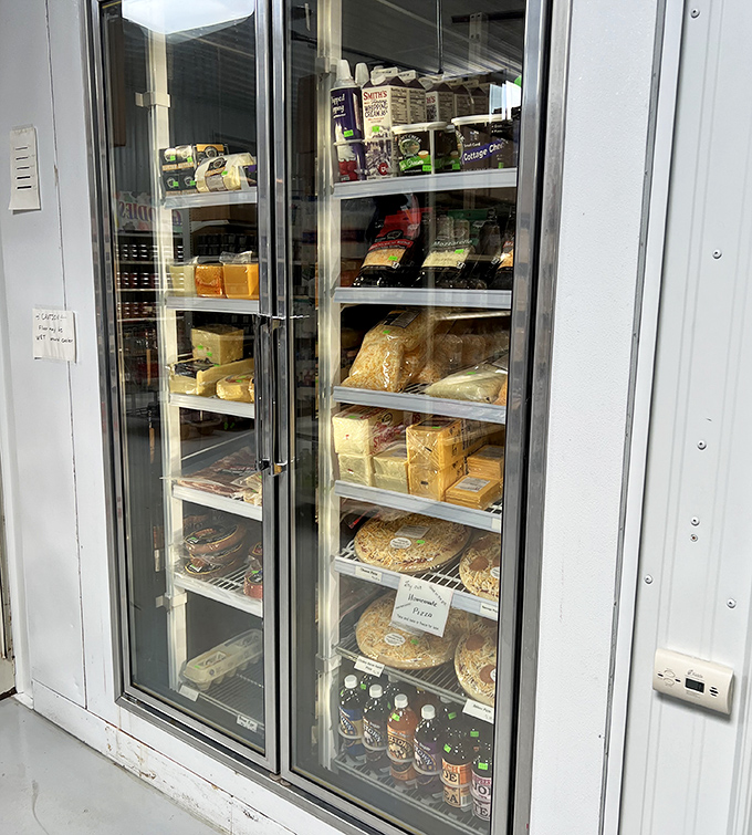 Behind glass doors, a wonderland of baked goods and dairy products tempts visitors with simple, honest food made exceptionally well.