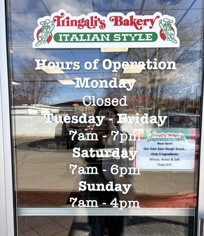 These hours of operation are worth memorizing – the difference between scoring that perfect cannoli and facing the heartbreak of "sold out."