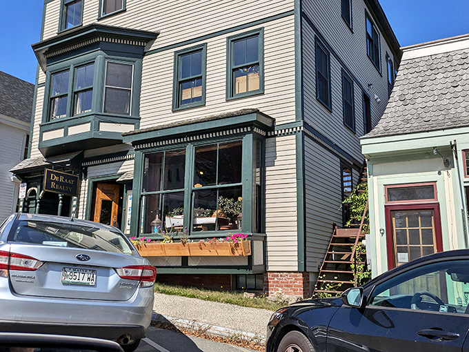 DeRaat Realty's historic building houses dreams for sale – waterfront cottages and village homes that whisper "stay awhile... or forever."