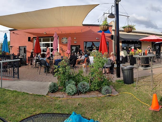 Wet Dogs Brewing's patio proves that beer tastes better outdoors, especially when there's live music and good company involved.