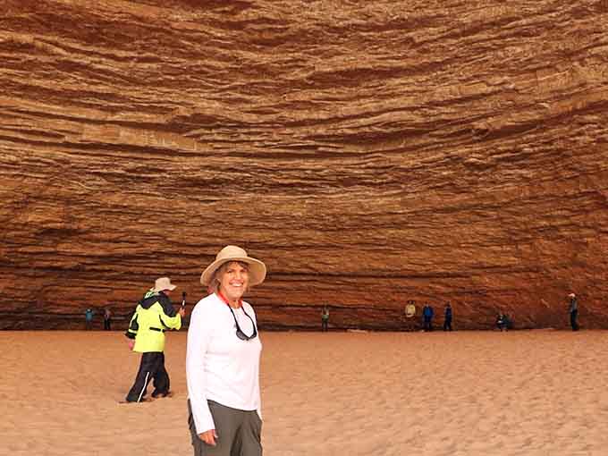 That sandy beach isn't at the ocean, it's at the entrance to one of Arizona's best-kept secrets, waiting for you to discover it.