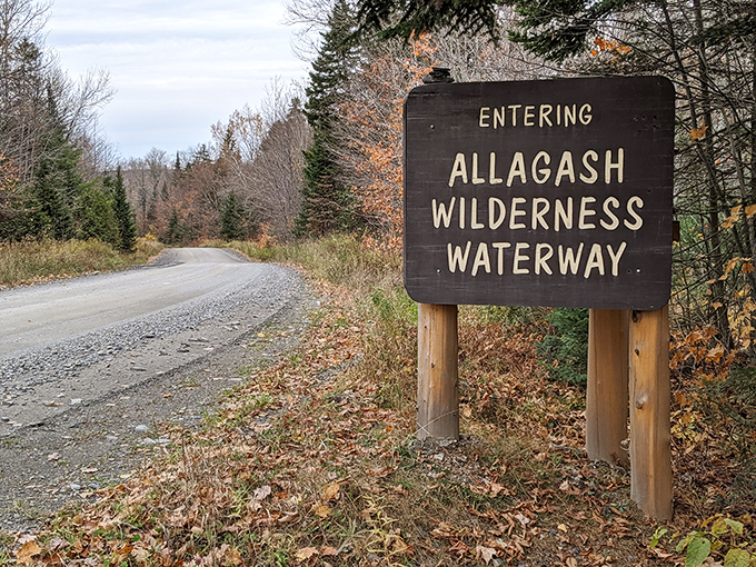 The entrance to another world &ndash; where modern concerns fade and the authentic Maine wilderness experience begins in earnest.