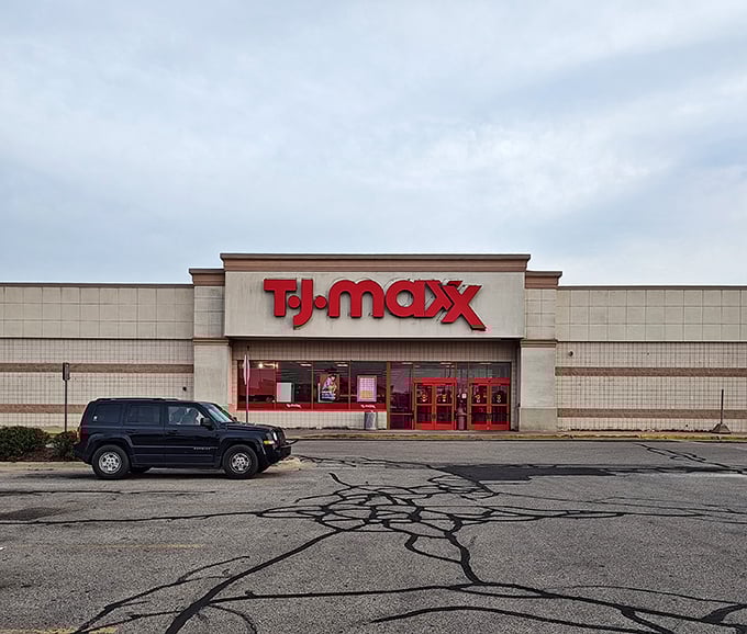 TJ Maxx stands ready for bargain hunters and forgotten-swimsuit emergencies alike, proving even vacation shopping can be an adventure.