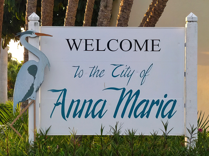 The welcome sign featuring a great blue heron says it all&mdash;you've arrived somewhere special, where wildlife and island life coexist in perfect, unhurried harmony.