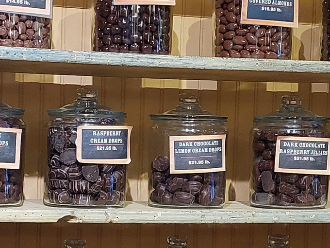 Sweet temptations under glass &ndash; chocolate varieties that prove some pleasures never go out of style.