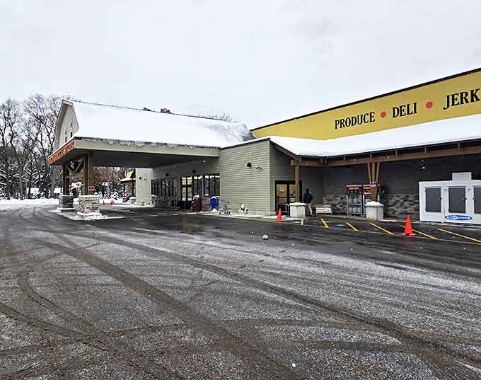 Even in winter's embrace, Dublin General Store remains a beacon for those seeking quality goods and warm Midwestern hospitality.