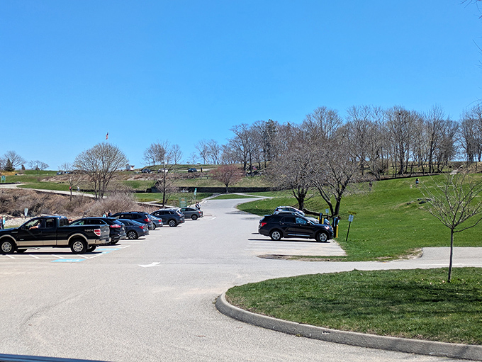 Modern pilgrimage: Families discover the mansion ruins, creating new memories among the echoes of Maine's storied past.