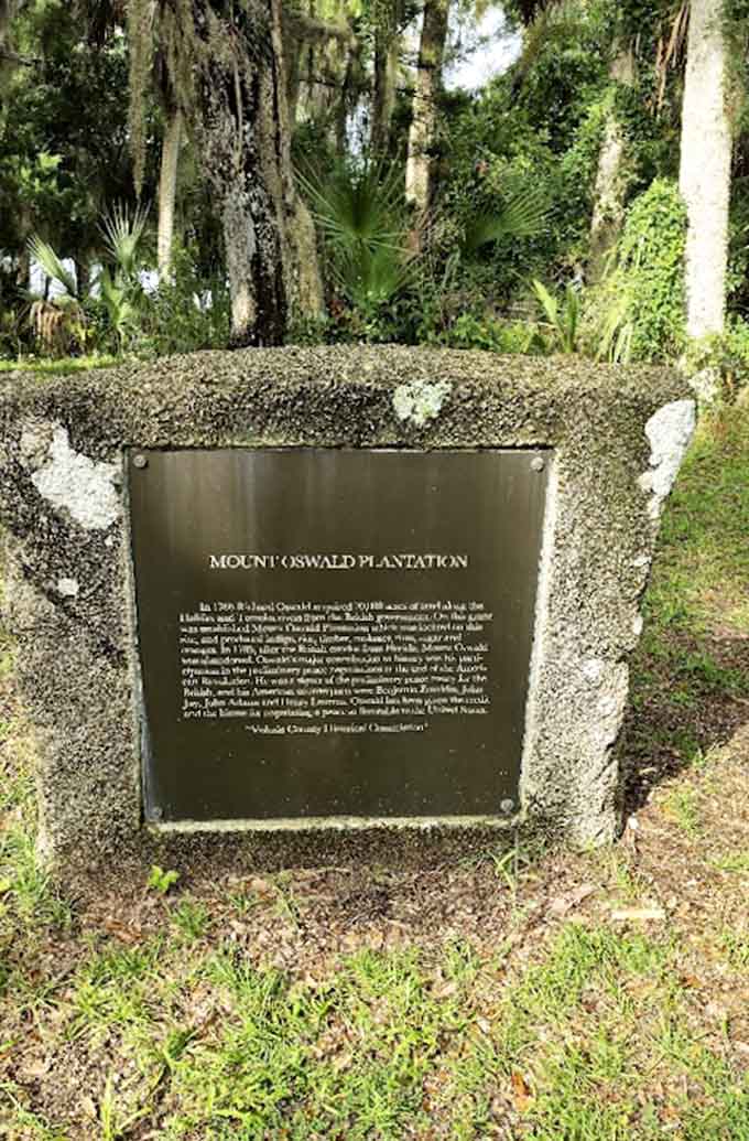 The Mount Oswald Plantation marker stands as a reminder that this land has layers of history deeper than most folks realize, each one adding richness to the landscape you're enjoying today.