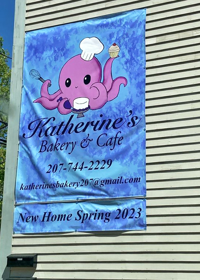 The whimsical octopus logo perfectly captures Katherine's playful spirit &ndash; many arms, many talents, and a sweet treat in every tentacle.