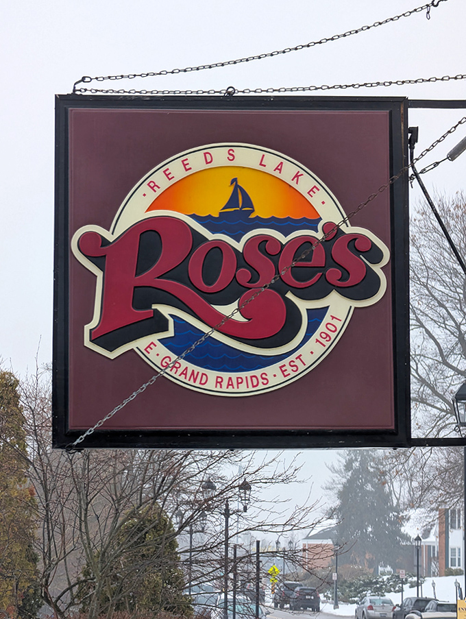 The iconic Rose's sign announces your arrival at a local landmark where food, views, and memories have been served with equal care for generations.
