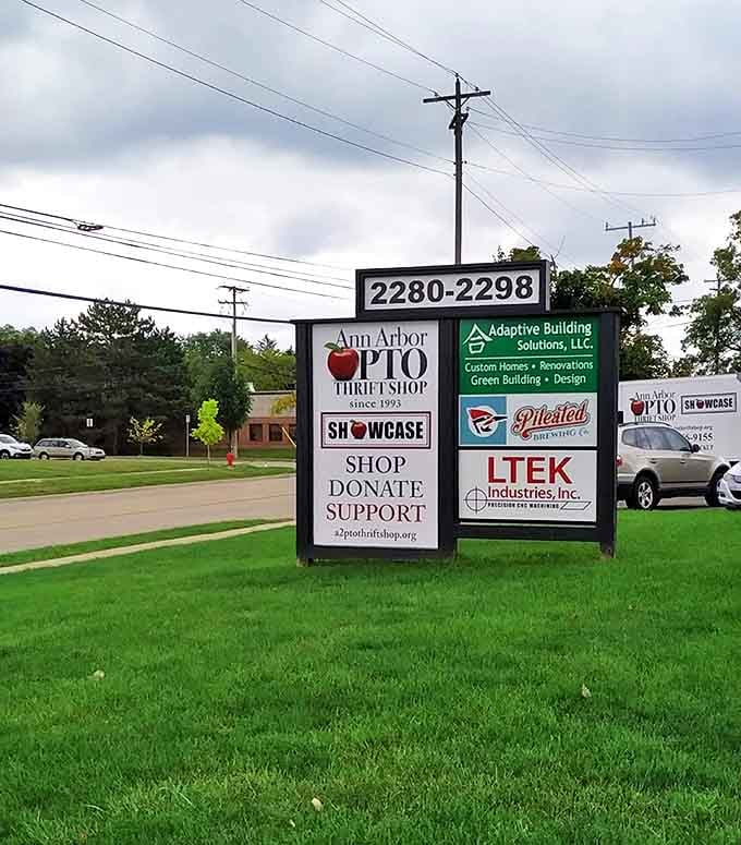 The unassuming exterior hides a treasure trove inside, proving that the best discoveries often come from the places you'd least expect to find them.