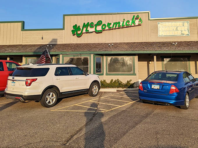 McCormick's exterior might be humble, but inside awaits a temple of comfort food that's been satisfying Hutchinson locals and lucky travelers for years.