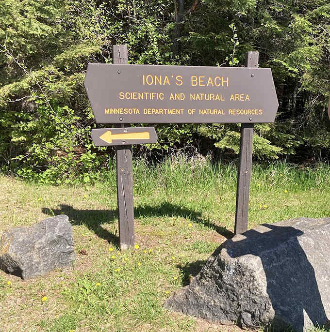 Follow the arrow to auditory enchantment &ndash; this unassuming sign marks the path to one of Minnesota's most unique natural experiences.