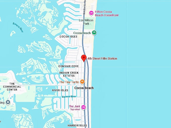 16. 4th street fillin station map