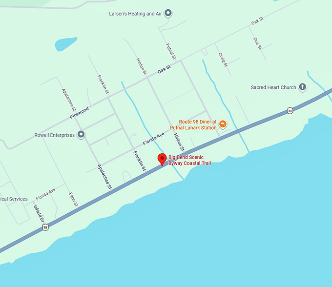 16. big bend scenic byway map