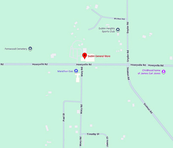 16. dublin general store map