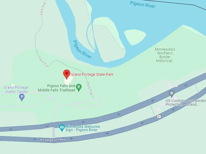 16. grand portage state park 10 map