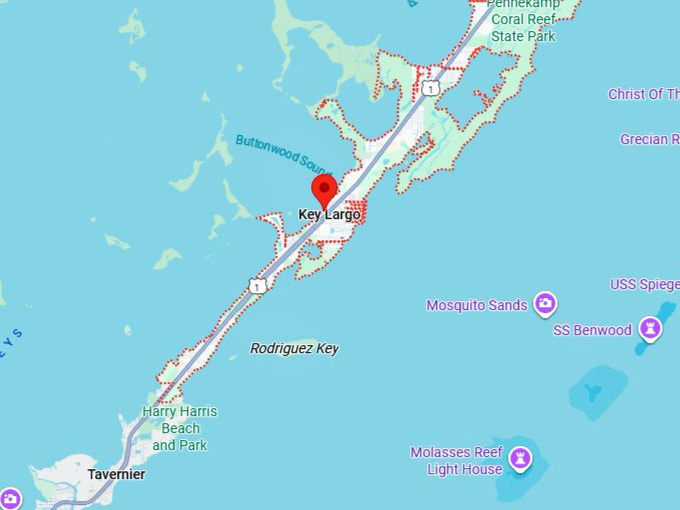 key largo map