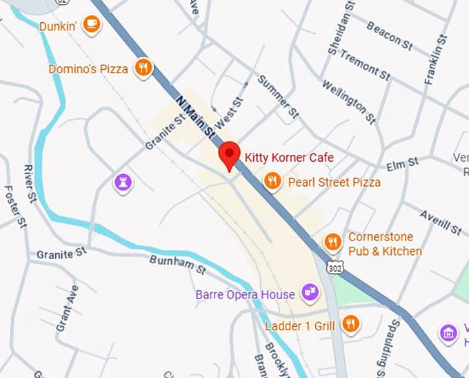 16. kitty korner cafe map