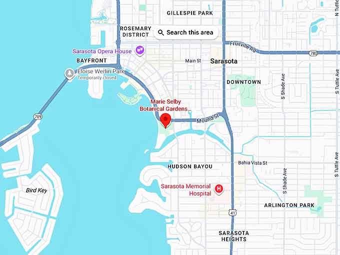 16. marie selby botanical gardens downtown sarasota map
