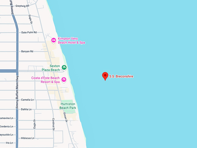 16. s.s. breconshire map