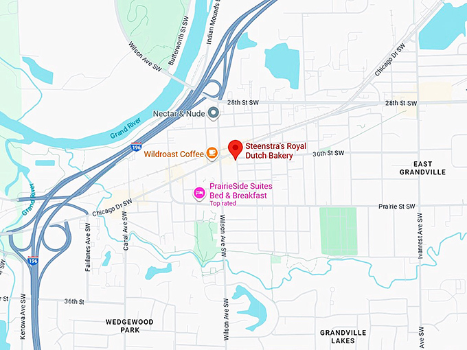 16. steenstra&rsquo;s royal dutch bakery map