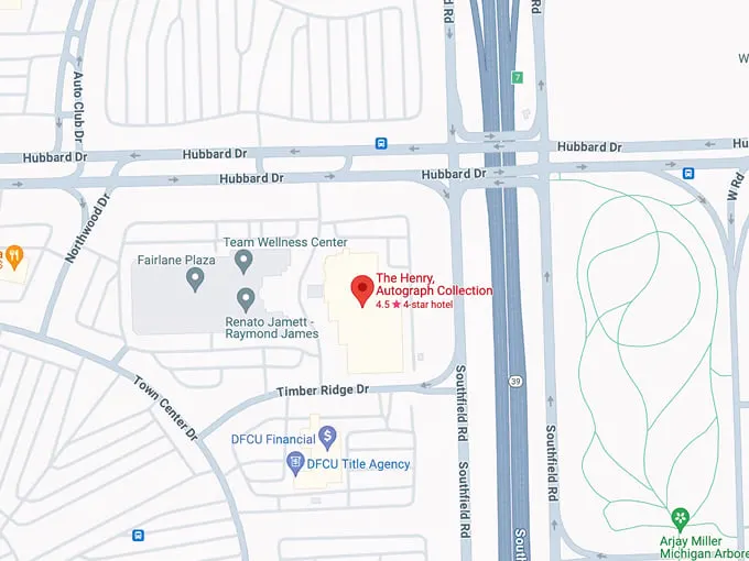 16. the henry, autograph collection map