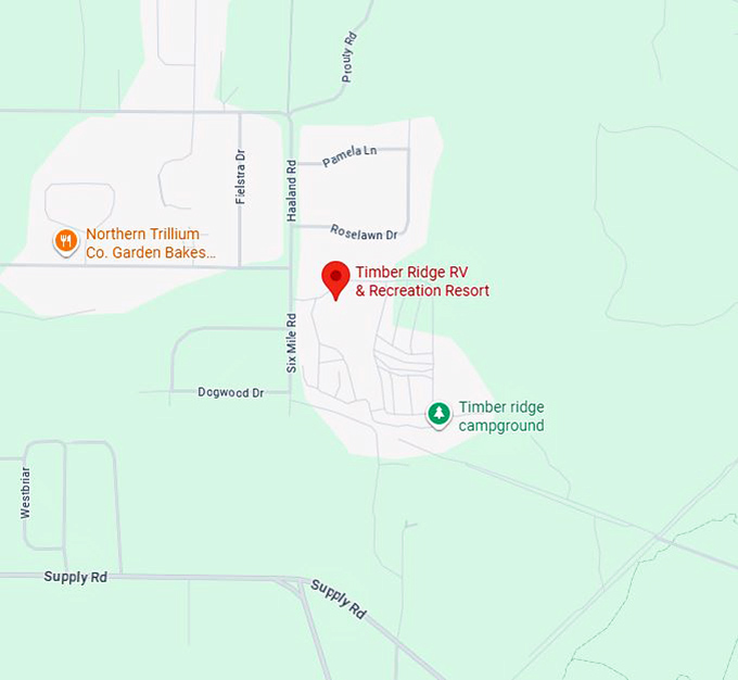 16. timber ridge resort traverse city map