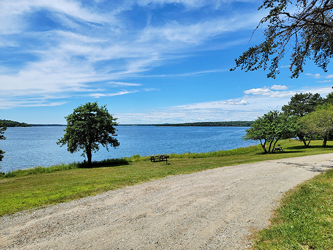 That peaceful waterfront view could be the start of your perfect Maine day away from the crowds.