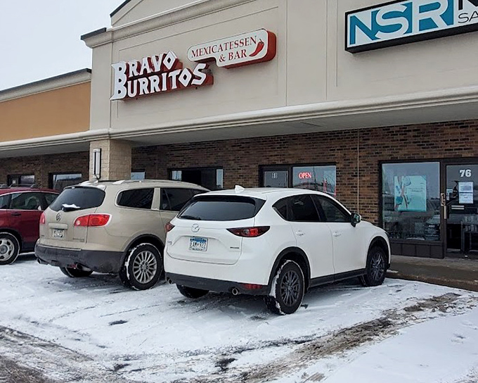 Snow can't keep the locals away from Bravo Burritos! This popular St. Cloud taco spot draws crowds year-round with its authentic flavors.