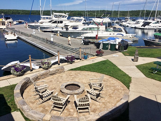 The Alibi Marina offers more than just docking—it's where sunset conversations and lakeside dreams come alive.