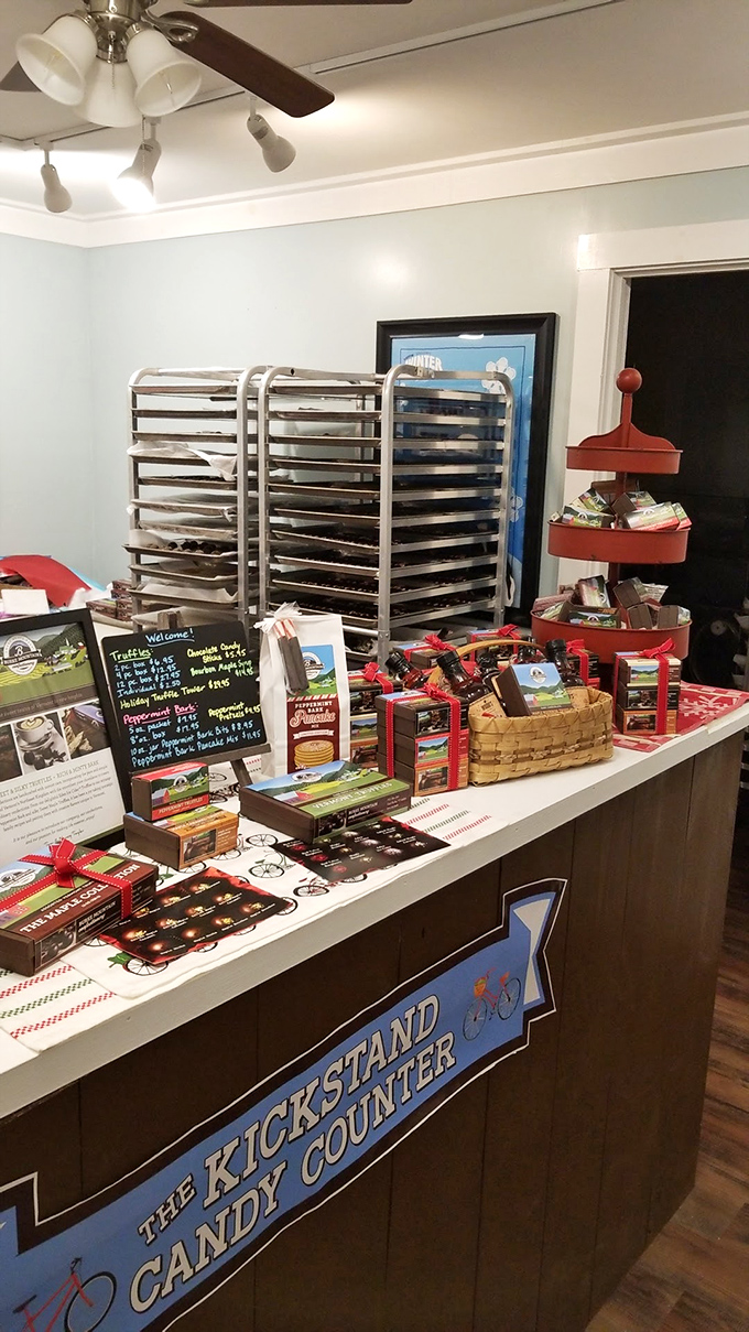 The Kickstand Candy Counter isn't just a display &ndash; it's a launching pad for flavor expeditions that'll have your taste buds doing victory laps.