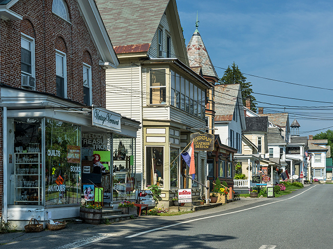 Downtown Chester's historic buildings stand shoulder to shoulder like old friends, each one painted in colors that would make a rainbow jealous.