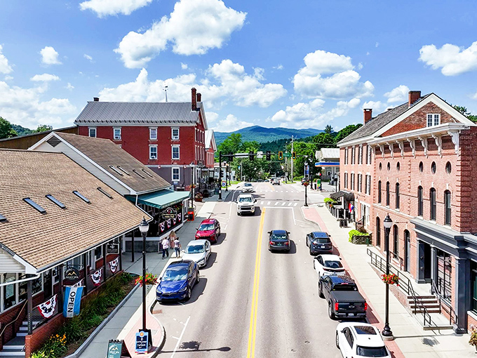 Main Street Waterbury proves that small-town America isn't dead, just patiently waiting for you to slow down and appreciate its brick-and-mortar charm.