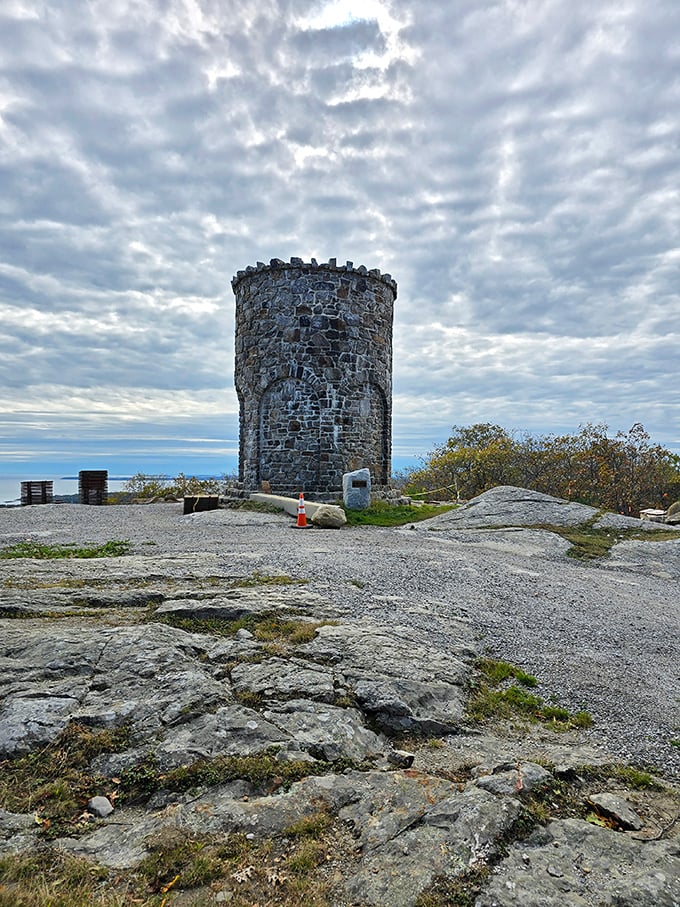 Reaching for the sky: This stone tower has witnessed countless sunrises, storms, and starry nights since 1921.