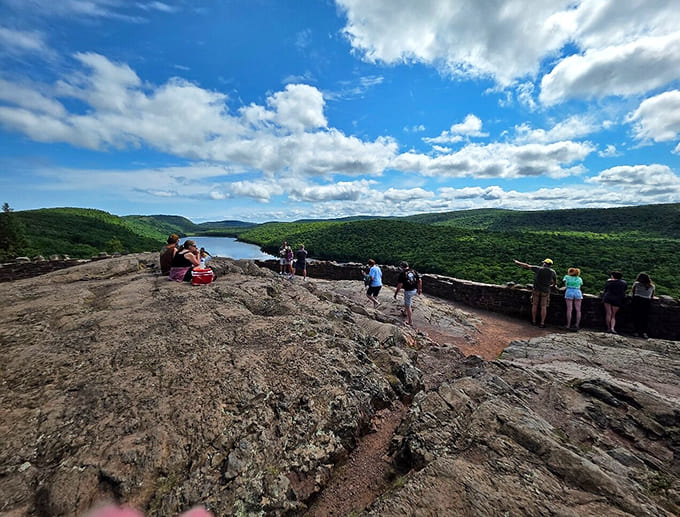 Nothing brings people together quite like a view that makes everyone simultaneously reach for their phones to capture what words can't quite describe.